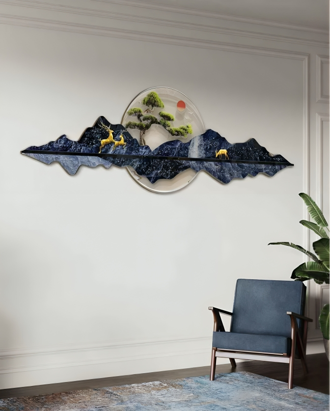 Marvellous Nature View Wall Art With LED – Kalasaar decor